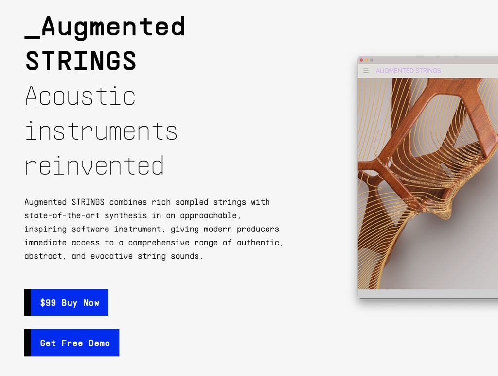 Arturia "_Augmented STRINGS" instrument released - Jörg Hüttner